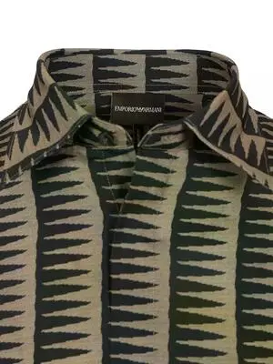 Emporio Armani Patterned Buttoned Shirt