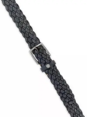 Paul & Shark Braided Leather Belt