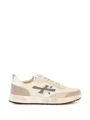 Premiata Premiata Nous 8064 Lace-Up Sneakers Neutrals