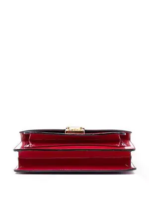 LOUIS VUITTON Vernis Monceau Bb Satchel - Red
