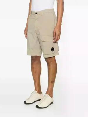 C.P. COMPANY Cargo Shorts With Logo Detail