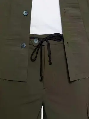 DISTRETTO 12 Drawstring Cargo Shorts