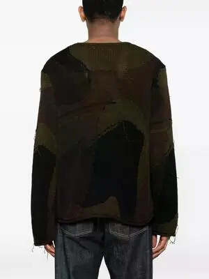 Our Legacy Camouflage Knitted Sweater