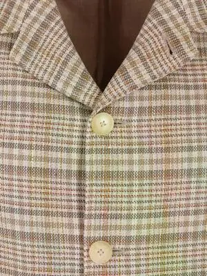 Auralee Checked Shirt Jacket