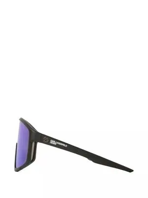 Karl Lagerfeld Matte Geometric Sunglasses