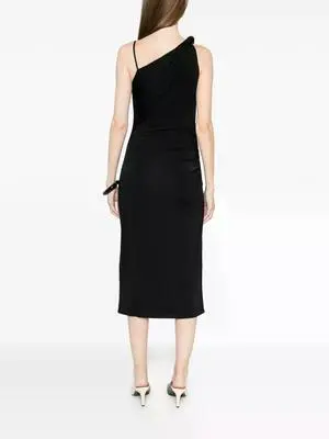 Marella Sleeveless Draped Midi Dress