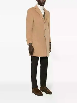 Canali Single-breasted Camel Hair Coat