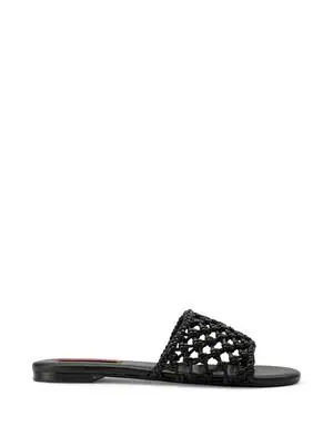 SIMONMILLER Salerno Knotted Sandals - Black