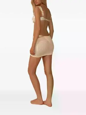 MONTCE X Elsa Hosk Ruched Mini Skirt