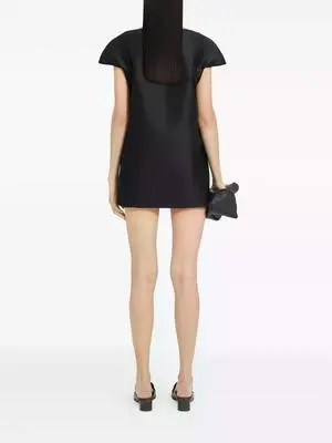 MAISON MARGIELA Cap-sleeve Mini Dress With Cut-out Detail