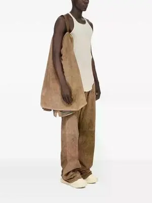Rick Owens Long Sleeve Shirt Jacket - Brown
