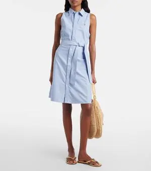 Polo Ralph Lauren Cotton Shirt Dress - Blue
