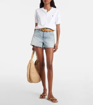 Polo Ralph Lauren Faded Denim Shorts
