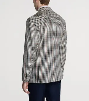 Dunhill Wool Gingham Blazer