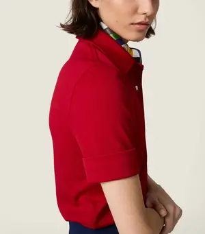 Miu Miu Technical Jersey Polo Shirt