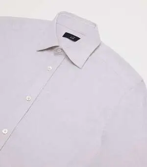 Dunhill Cotton Micro-check Shirt