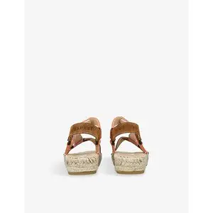 Manebí Contrast Colour Suede Hiking Sandals