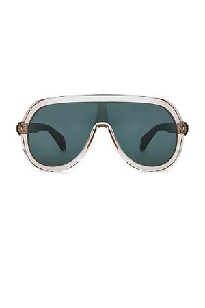 Moncler Sunsette Pilot Sunglasses - Clear