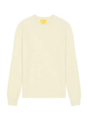 Guest In Residence Rib Allday Crewneck Cashmere Pullover - Mist