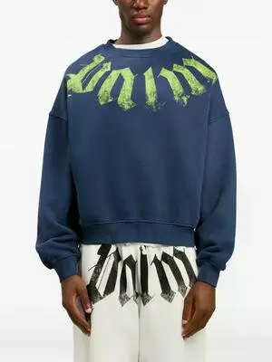 Palm Angels Oversized Logo Sweatshirt