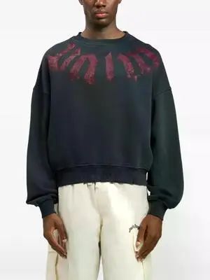 Palm Angels Neck-logo Sweatshirt