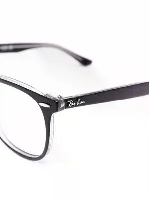 Ray-ban Square Frame Eyeglasses - Black