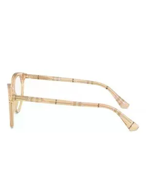 Burberry Round Frame Eyeglasses