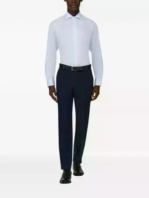 Boggi Milano Slim-fit Shirt - Blue