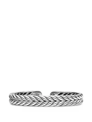 David Yurman Sterling Chevron Flex Bracelet - Silver