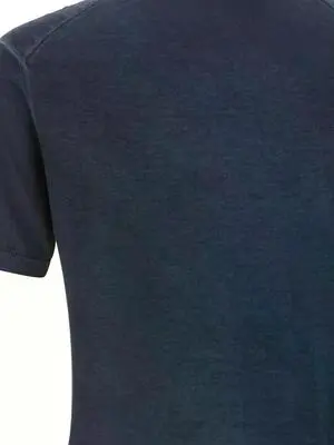Peuterey Textured Crew Neck Short Sleeve Sweater