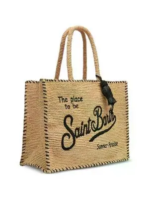 MC2 SAINT BARTH Collette Raffia Tote Bag