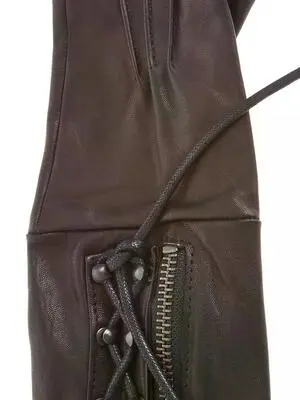 HAIDER ACKERMANN Long Leather Gloves