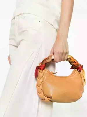Hereu Braided Handle Shoulder Bag