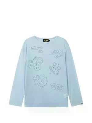 Mini Cream Casual T-shirts For Women