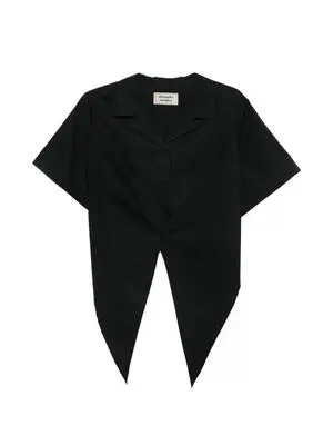ALESSANDRO ENRIQUEZ Buttoned Cotton Top