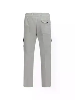 Stone Island Logo-patch Cargo Pants - Grey