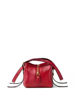 Versace Emblème Nappa Leather Bowling Bag
