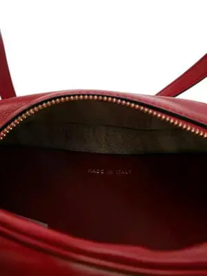 Versace Emblème Nappa Leather Bowling Bag