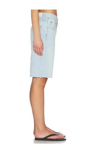 PISTOLA Nolan Relaxed Straight Cut Off Shorts