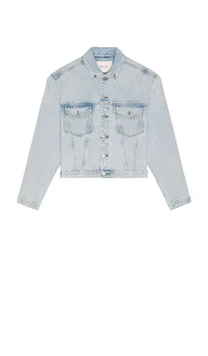 ENTIRE STUDIOS Shrunken Denim Jacket - Blue