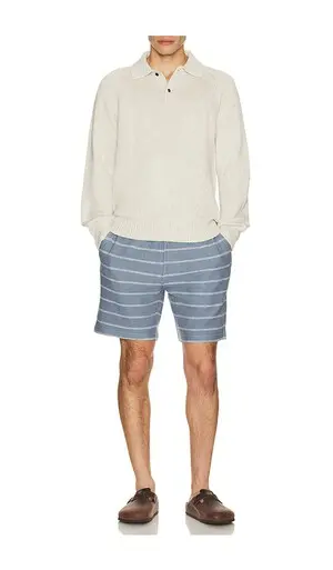 Faherty Brand Heirloom Long Sleeve Polo Sweater In . Also