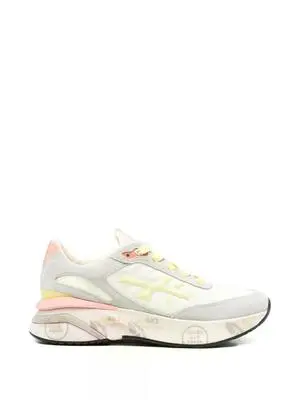 Premiata Moerun Panelled Lace Up Sneakers - Grey