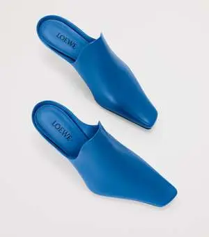 Loewe Lambskin Emily Heeled Mules 45