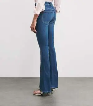 Veronica Beard Beverly High-rise Flared Jeans