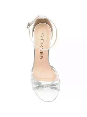 WERNER Knotted Strap Heeled Sandals