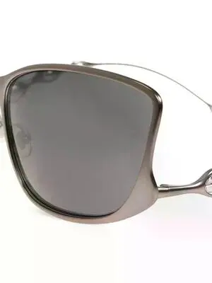 DIESEL® Oval Embellished Sunglasses