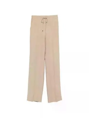 Antonelli Firenze Selena Drawstring Trousers - Neutrals
