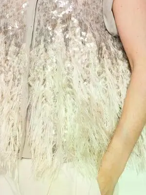 Brunello Cucinelli Sequinned Fringed Shirt