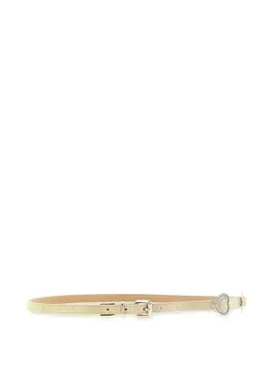KATE CATE Ranchera Suede Belt - Neutrals