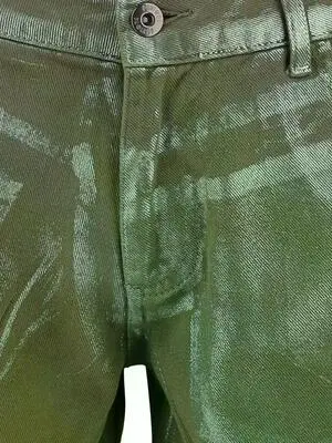 DON'T @ ME Frayed Hem Cotton Shorts